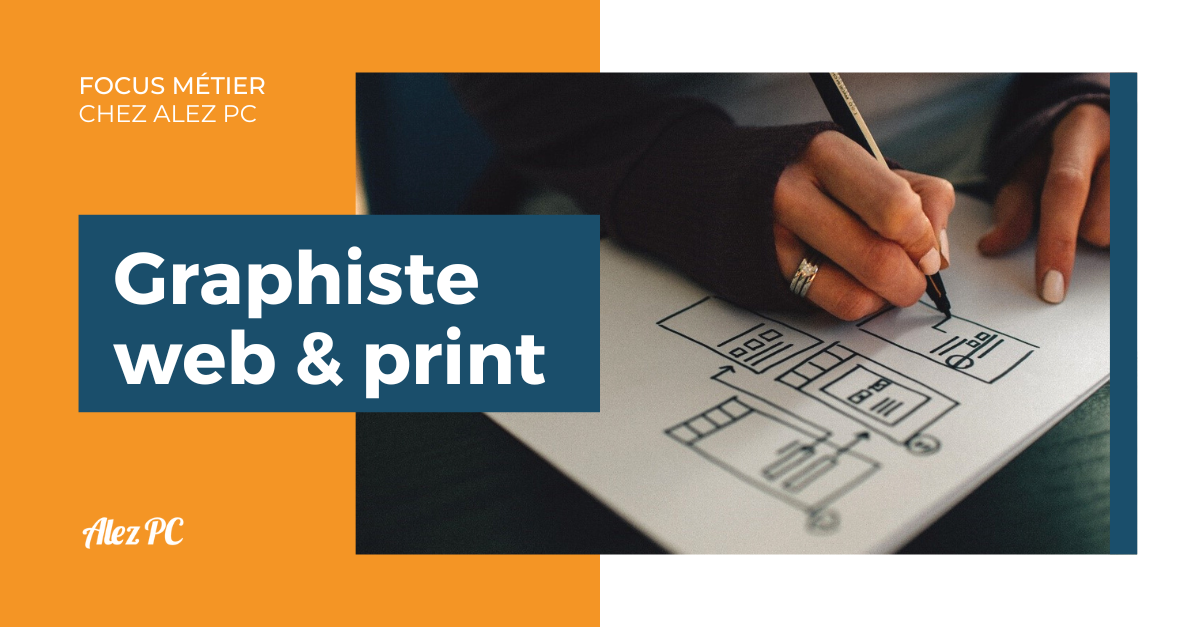 Graphiste Web & Print : Découvrez le profil de notre graphiste | Alez PC